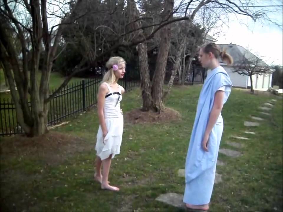 Paris' Decision- Aphrodite Myth- School Project - YouTube