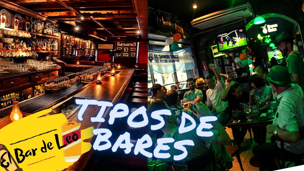 🍾Tipos de Bares🍾 ¿Qué es un BAR? ¿Qué es un PUB?¿Qué es una CANTINA?¿Qué es una TABERNA? - Parte ...