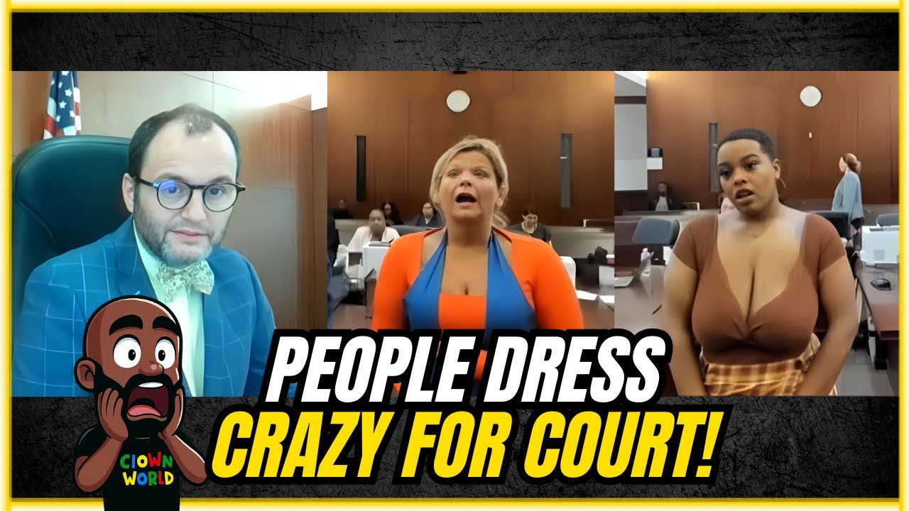 People Dress INSANELY INAPPROPRIATE For Court! - YouTube