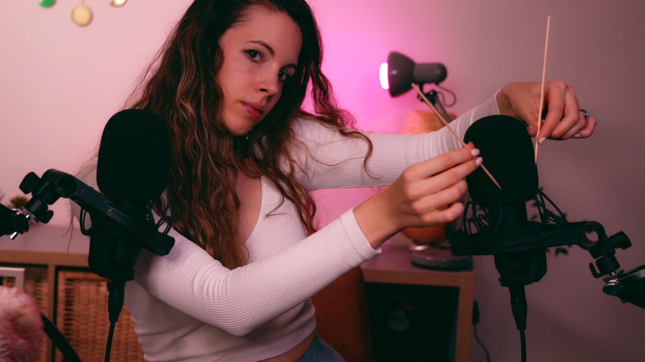 Asmr Unintelligible Whispering And Deep Triggers Scratching Mouth