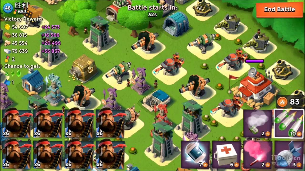 Boom beach all heavy - YouTube