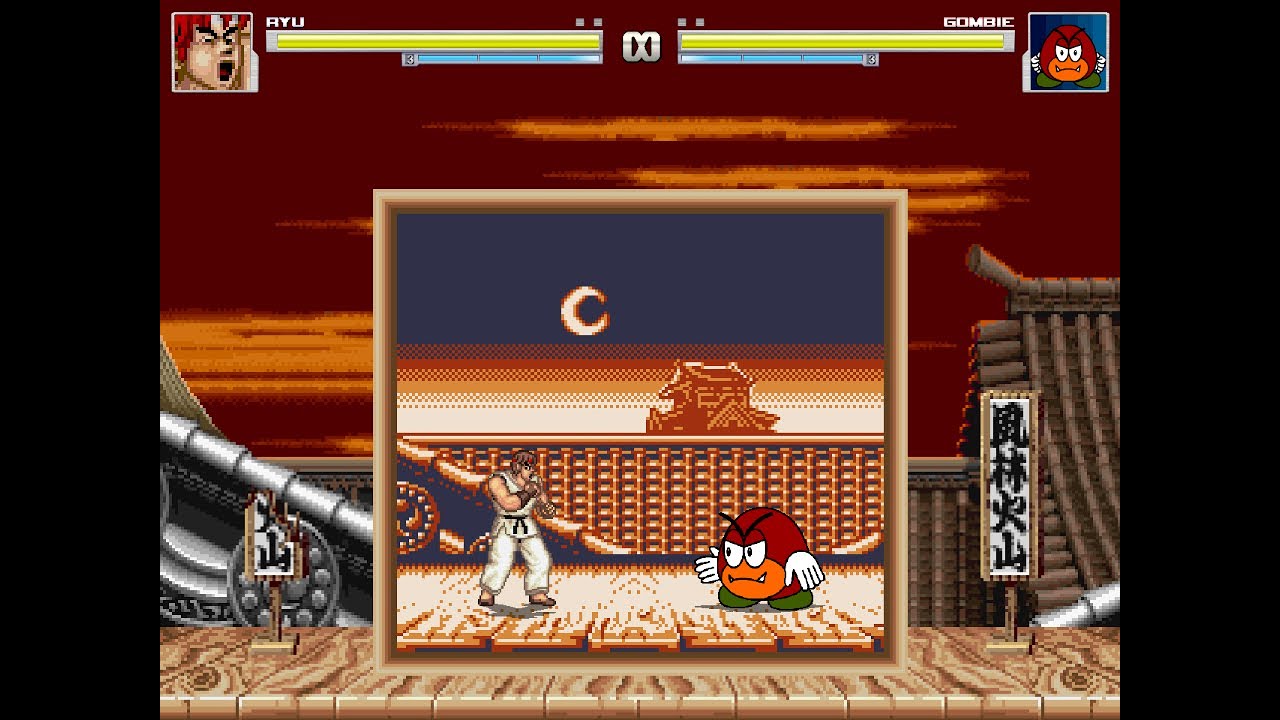 STAGE SURGERY: Street Fighter 2 Gameboy - Ryu(Borders) by Seong Jin ...