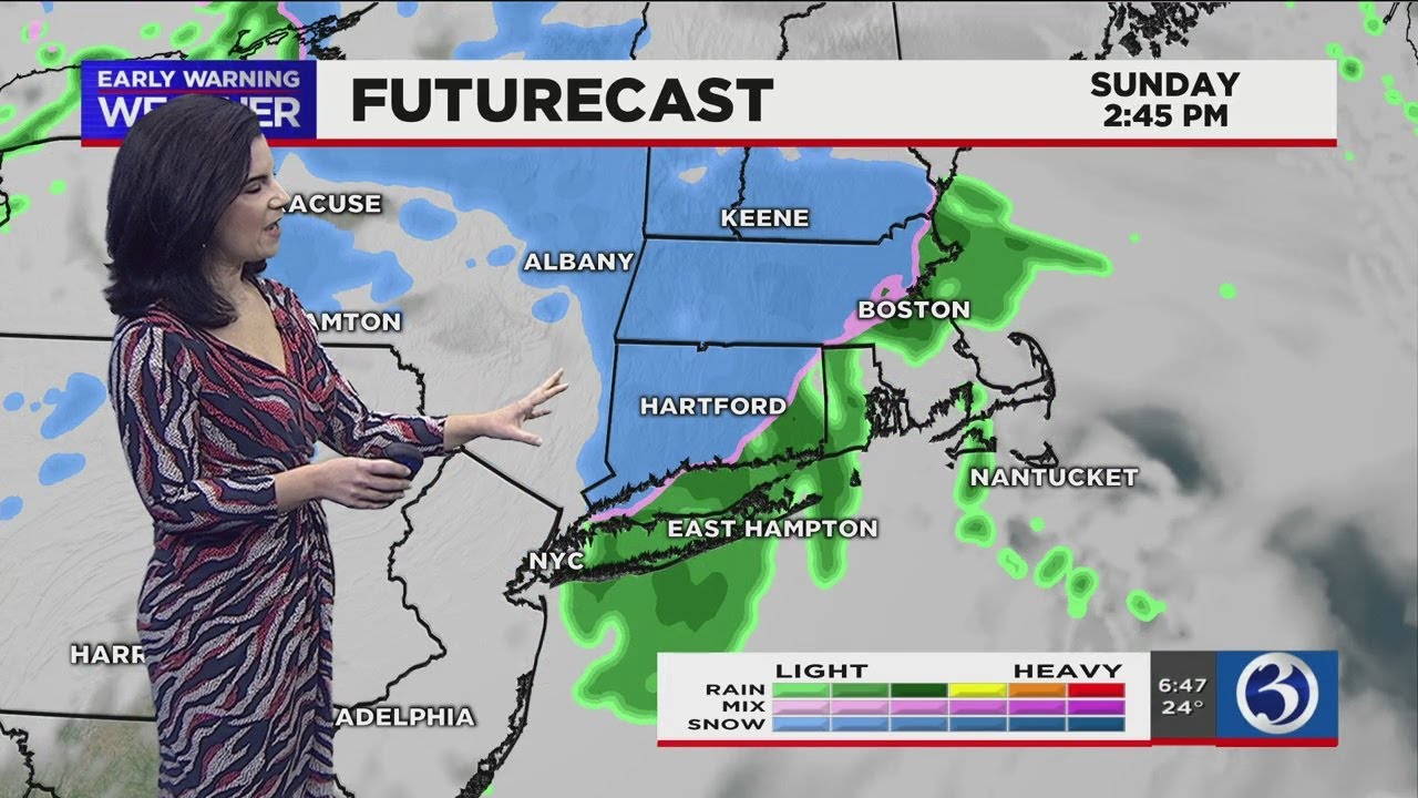 FORECAST: Chilly weather and some snow/rain showers on the way! - YouTube