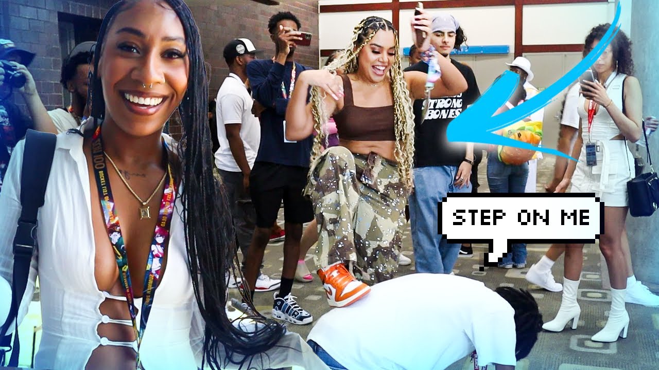 HE ASKED HER TO STEP ON HIM?!? | ☁️ Dreamcon Vlog ☁️ - YouTube