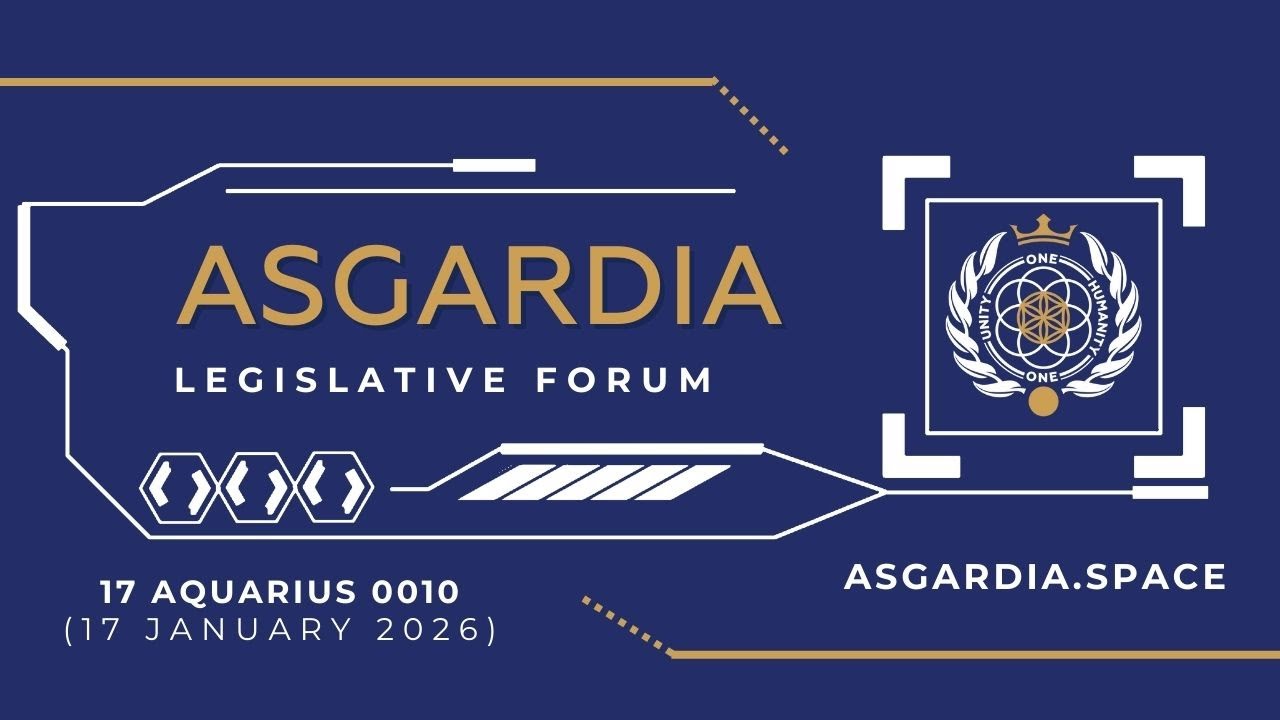 Asgardia Legislative Forum on 17 Aquarius 0010 - YouTube