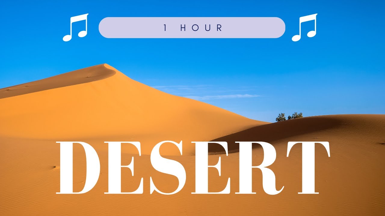 Fall asleep in under 5 minutes! / sounds of desert / sounds of nature ...