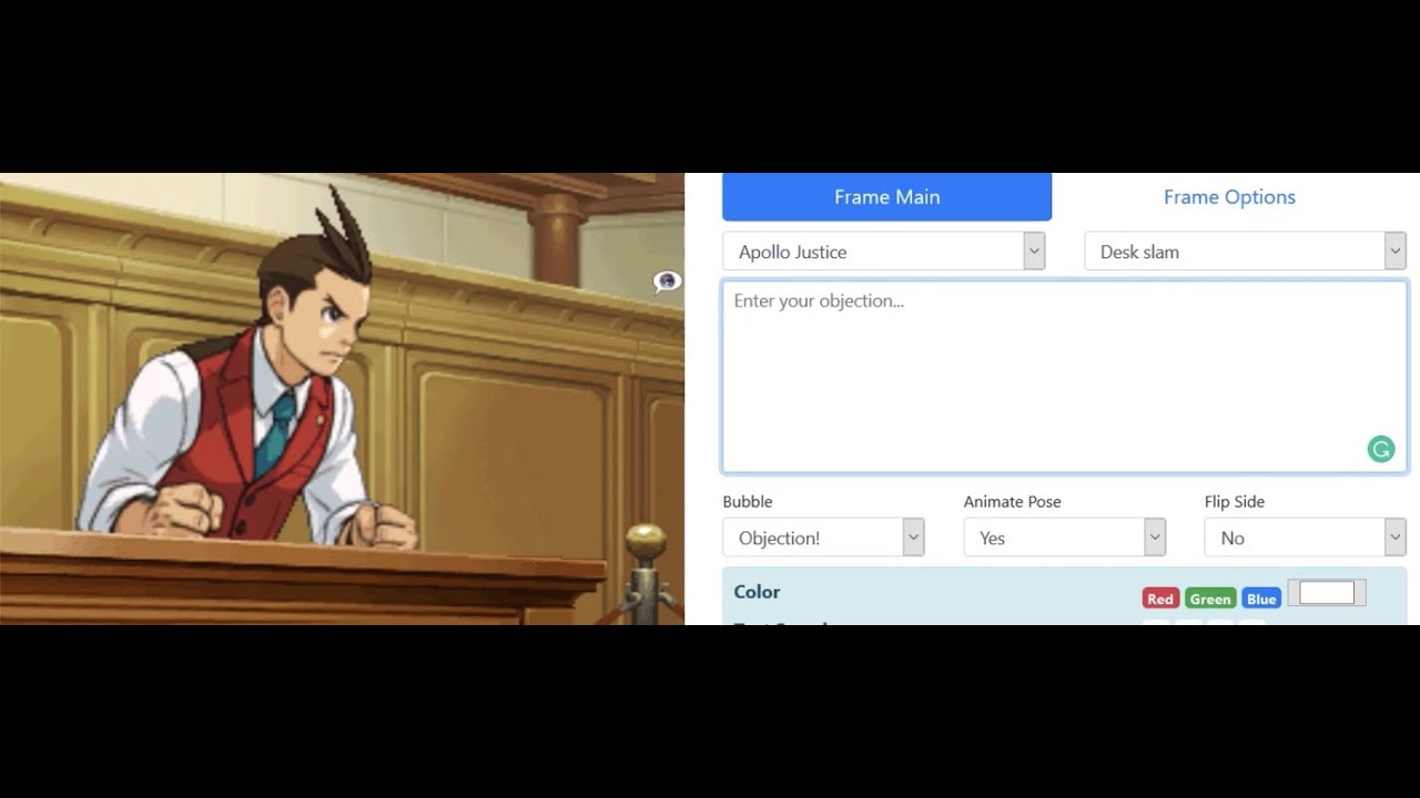 How to use Objection.lol - Ace Attorney - YouTube