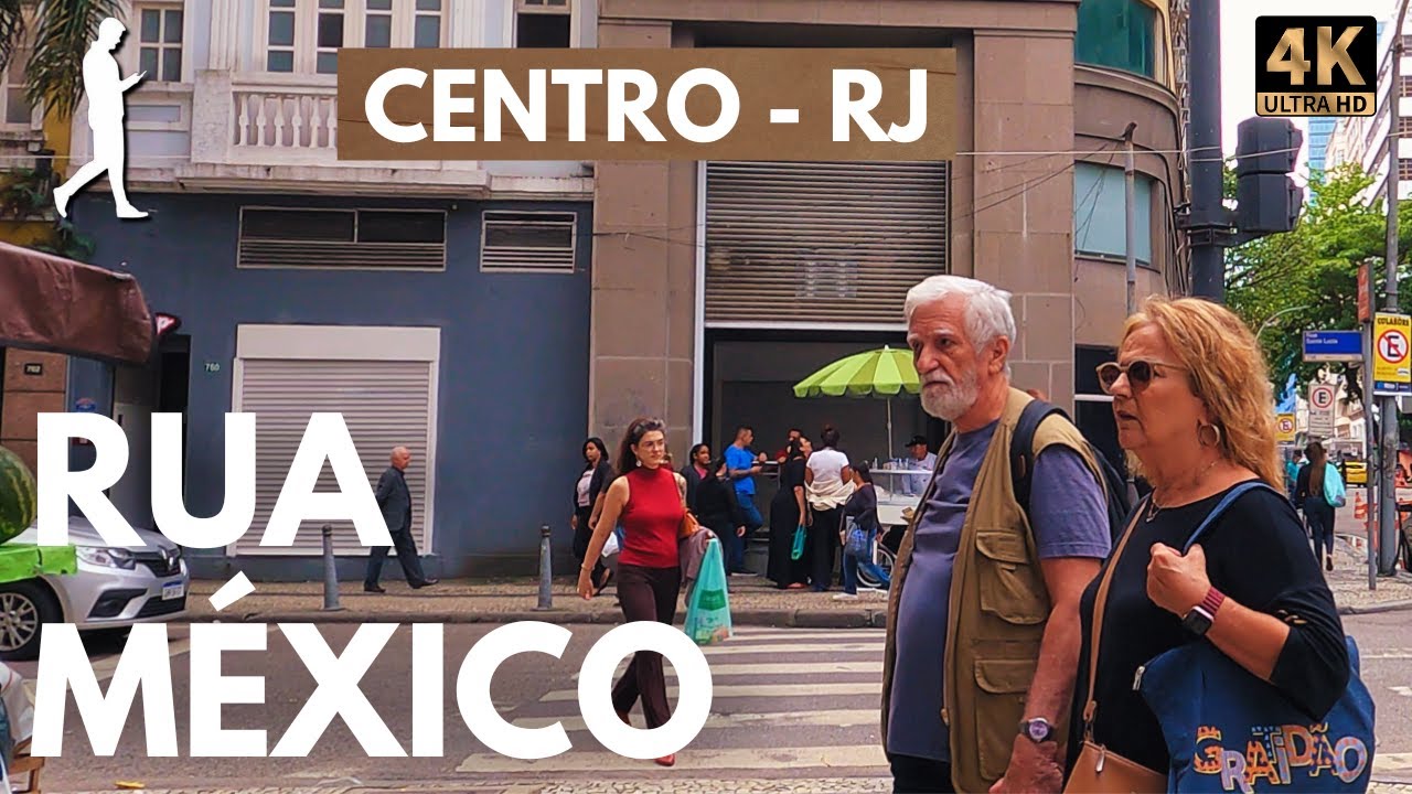 RUA MÉXICO: Andando no Centro do Rio de Janeiro - RJ - YouTube