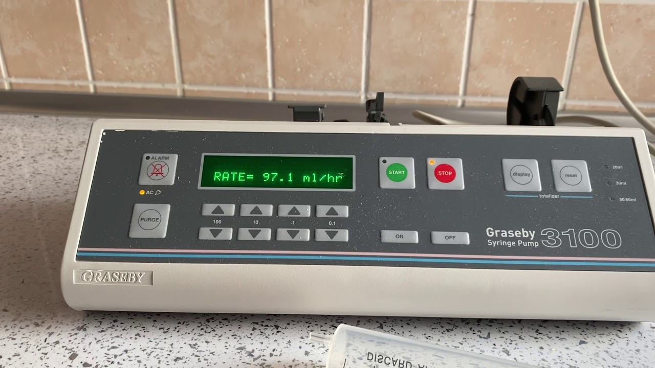 Graseby 3100 - YouTube