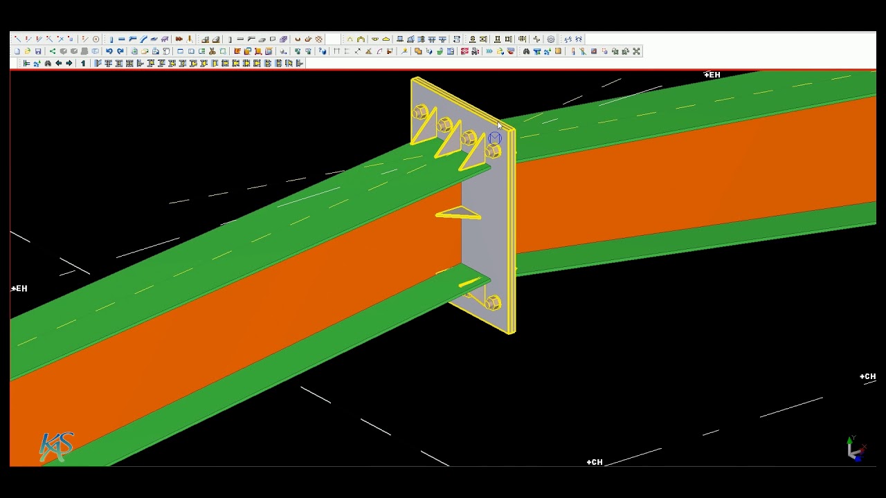 PEB Framing in tekla - YouTube