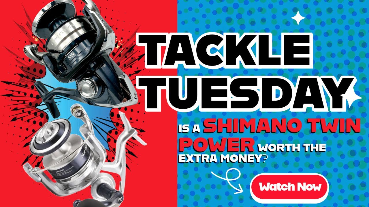 TACKLE TUESDAY | SHIMANO Twin Power | Is it worth double a SARAGOSA ...