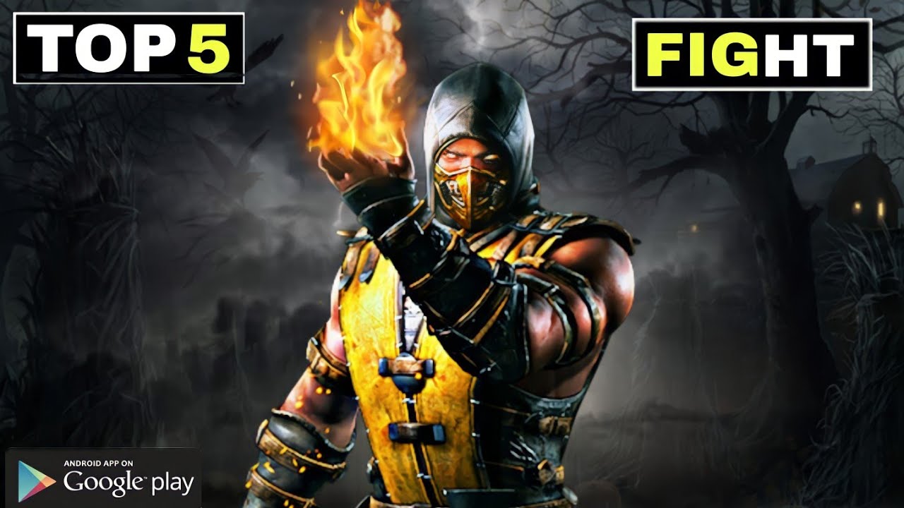 TOP 5 FIGHT GAMES FOR ANDROID | Best Android Fight Games | High ...