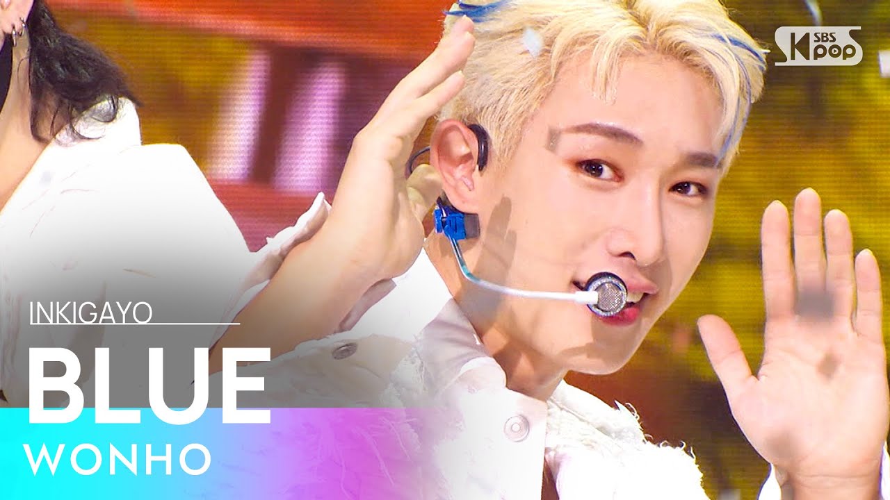 WONHO(원호) - BLUE @인기가요 inkigayo 20210919 - YouTube