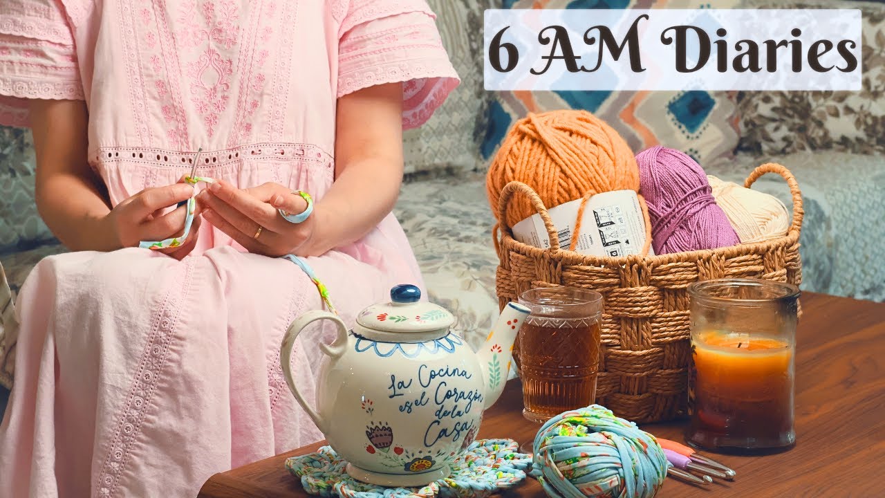 6 AM Morning Routine. Relaxing and Productive Day at Home. Slow Living ...