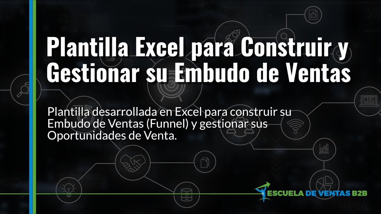Plantilla Embudo de Ventas B2B Excel - YouTube