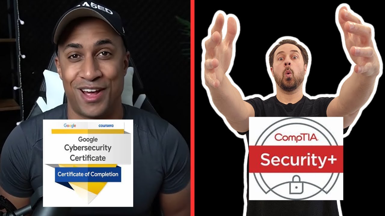 Security+ vs. Google Cybersecurity Cert | KM Reacts - YouTube