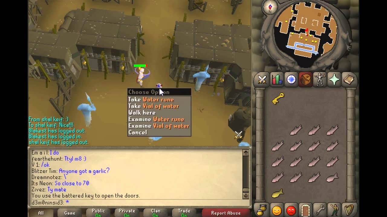 old school 2007 runescape combat guide - YouTube