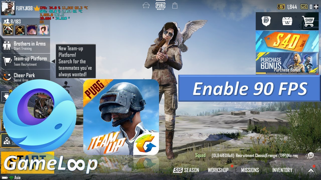 Gameloop | Enable/Fix 90 FPS in the Beta 7.1 Engine #gameloop - YouTube