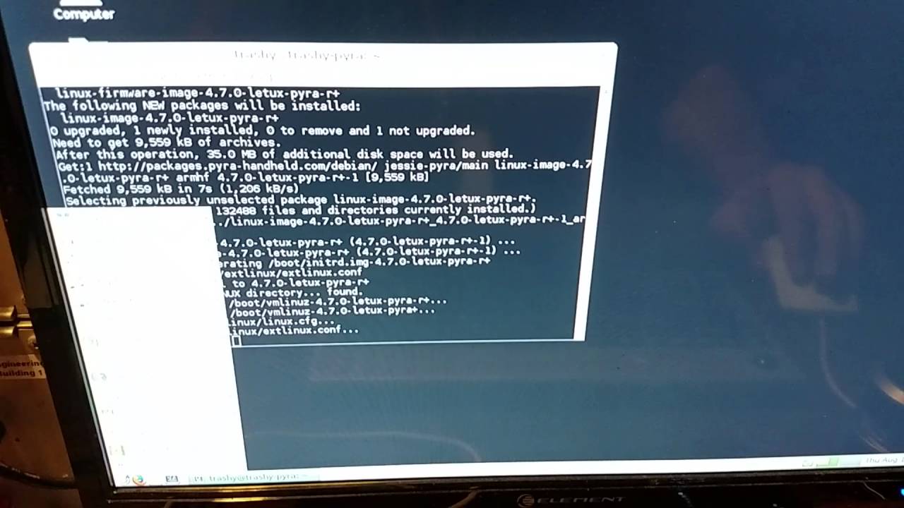 OMAP5 EVM TILER rotation with fbturbo - YouTube