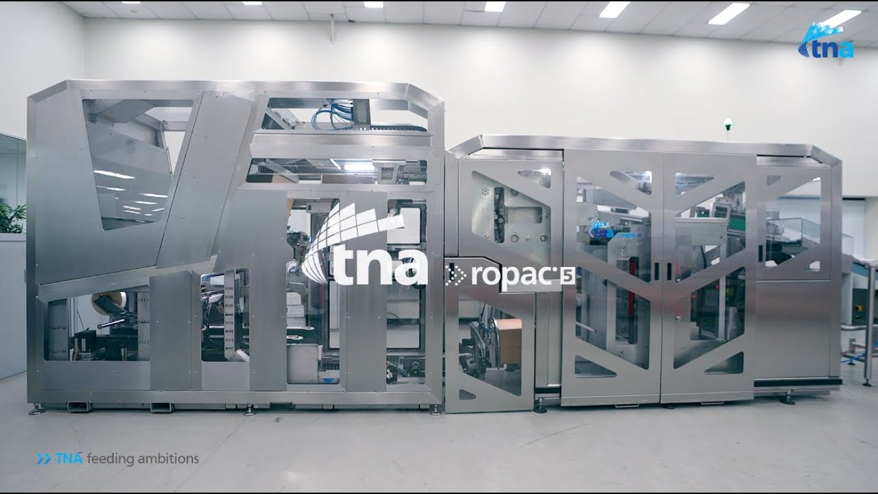 tna ropac 5 - ultra high-performance case packer - YouTube
