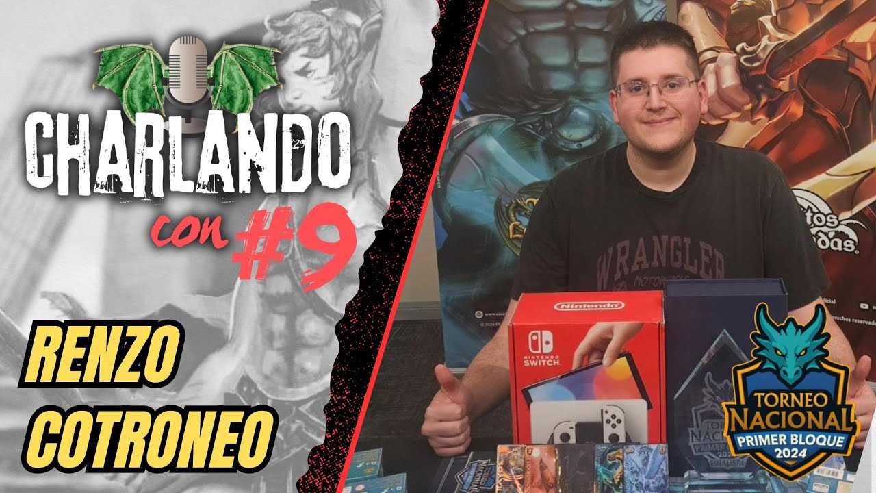 CHARLANDO CON #9 - RENZO COTRONEO | FINALISTA TORNEO NACIONAL PRIMER ...