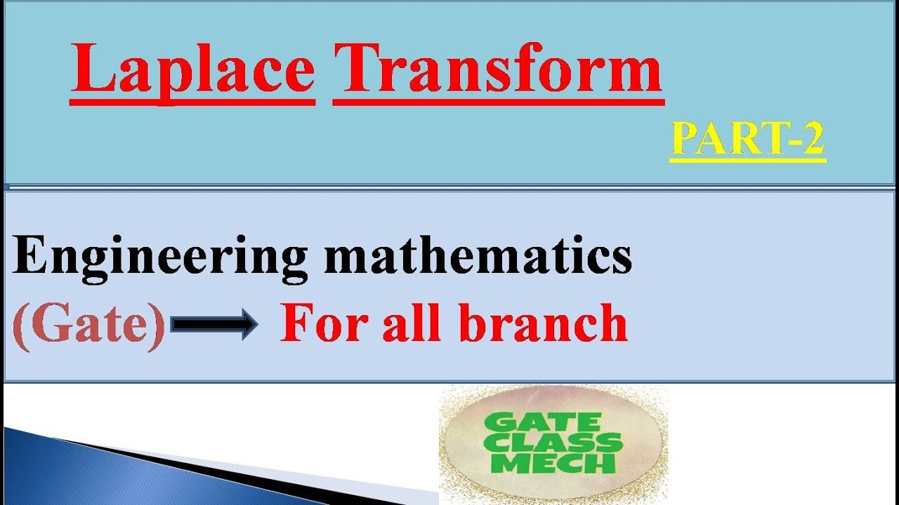 Laplace transform part-2 || Engineering Mathematics || Previous year ...