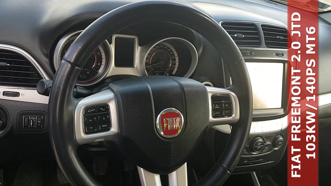 Fiat Freemont 2.0 JTD 103KW/140HP - engine speed test RPM - YouTube