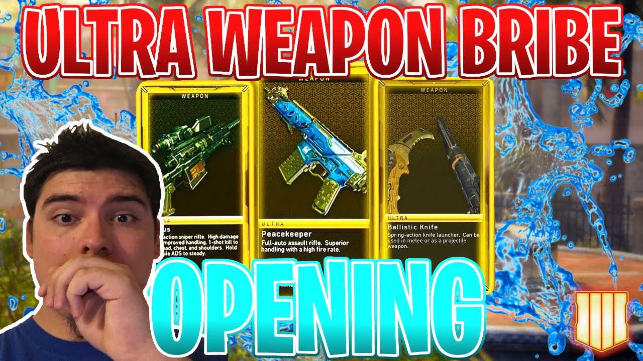 CAN'T BELIEVE I PULLED THIS NEW DLC WEAPON! ULTRA WEAPON BRIBE OPENING ...