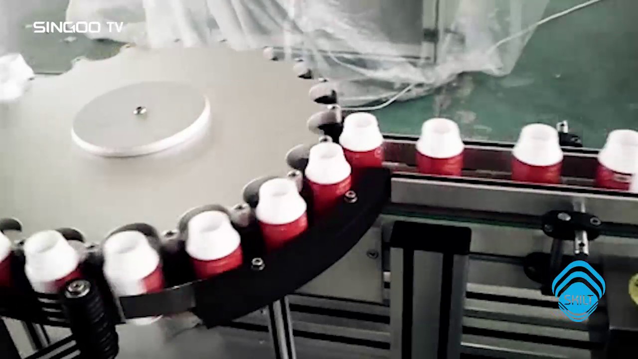 High speed rotary labeler ,high speed rotary labeling machine - YouTube