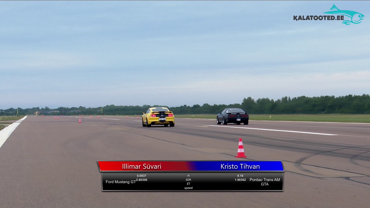 Illimar Süvari - Ford Mustang GT vs Kristo Tihvan - Pontiac Trans AM ...