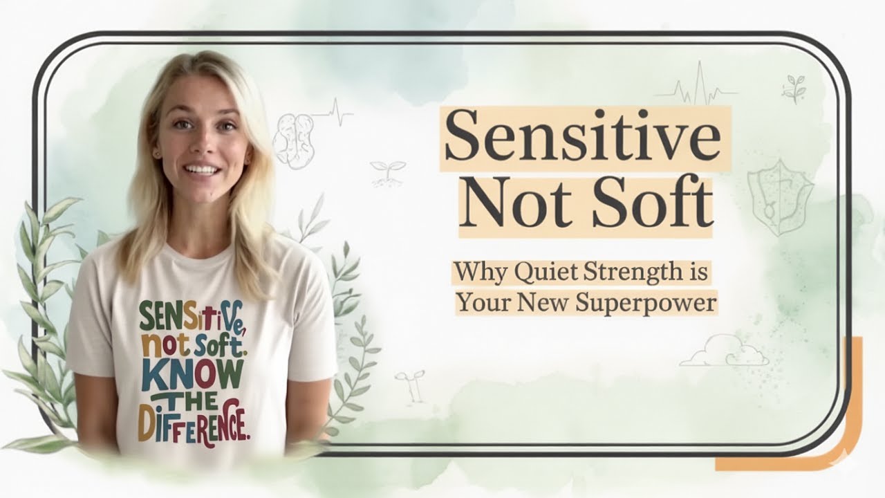 Sensitive Not Soft: Why Quiet Strength Makes You Unstoppable - YouTube