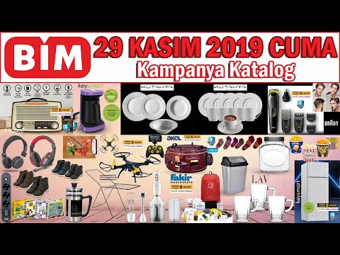 BİM 29 KASIM 2019 CUMA AKTÜEL ÜRÜNLERİ | BİM'DE BU HAFTA NELER VAR | BİM MUTFAK ÜRÜNLERİ