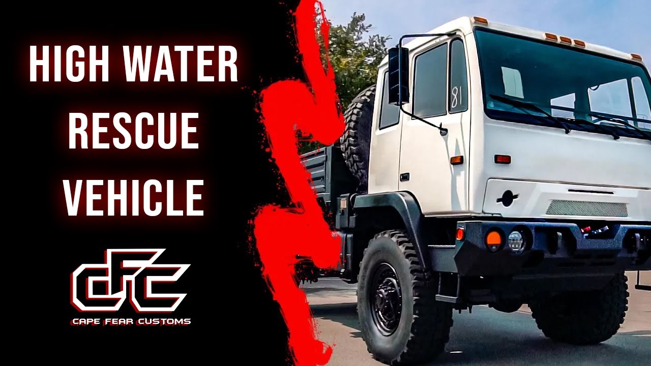 Hurricane Response High Water Vehicle. - YouTube