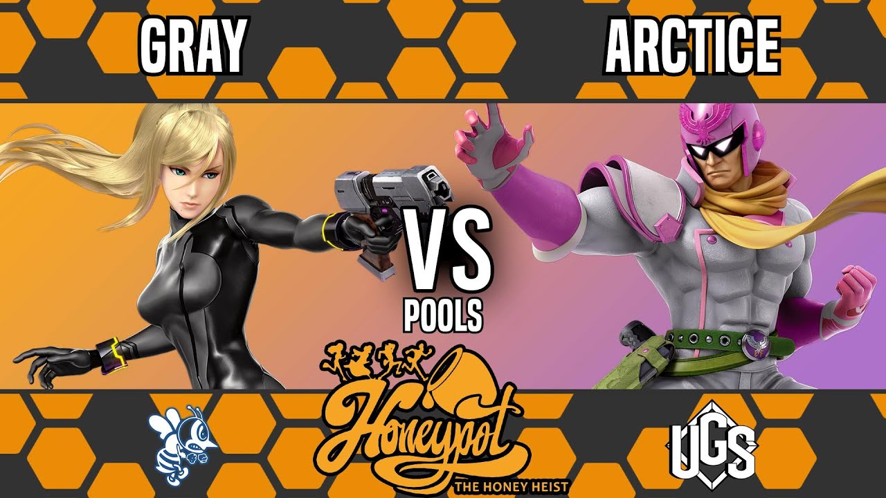 Honeypot 5 - Pools - Gray(Zero Suit samus) Vs. Arctice(Captain Falcon ...