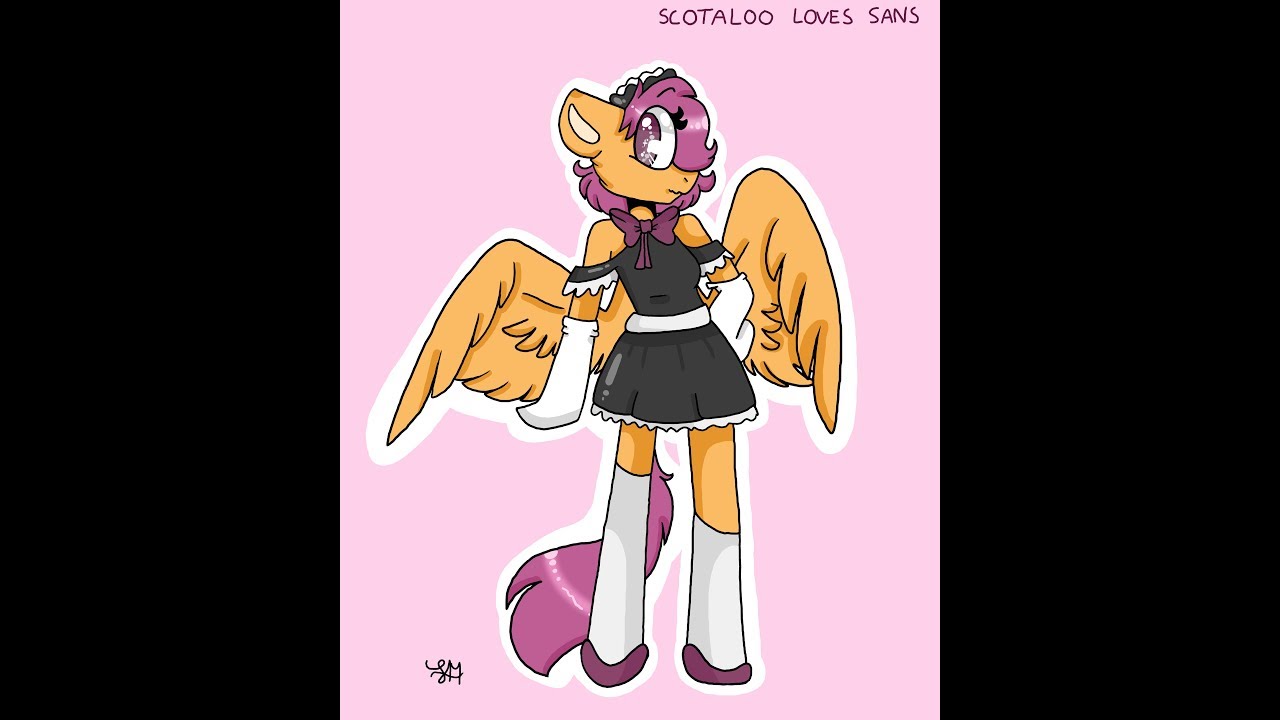 Scotaloo loves sans [ Maid saturday #2 ] - YouTube