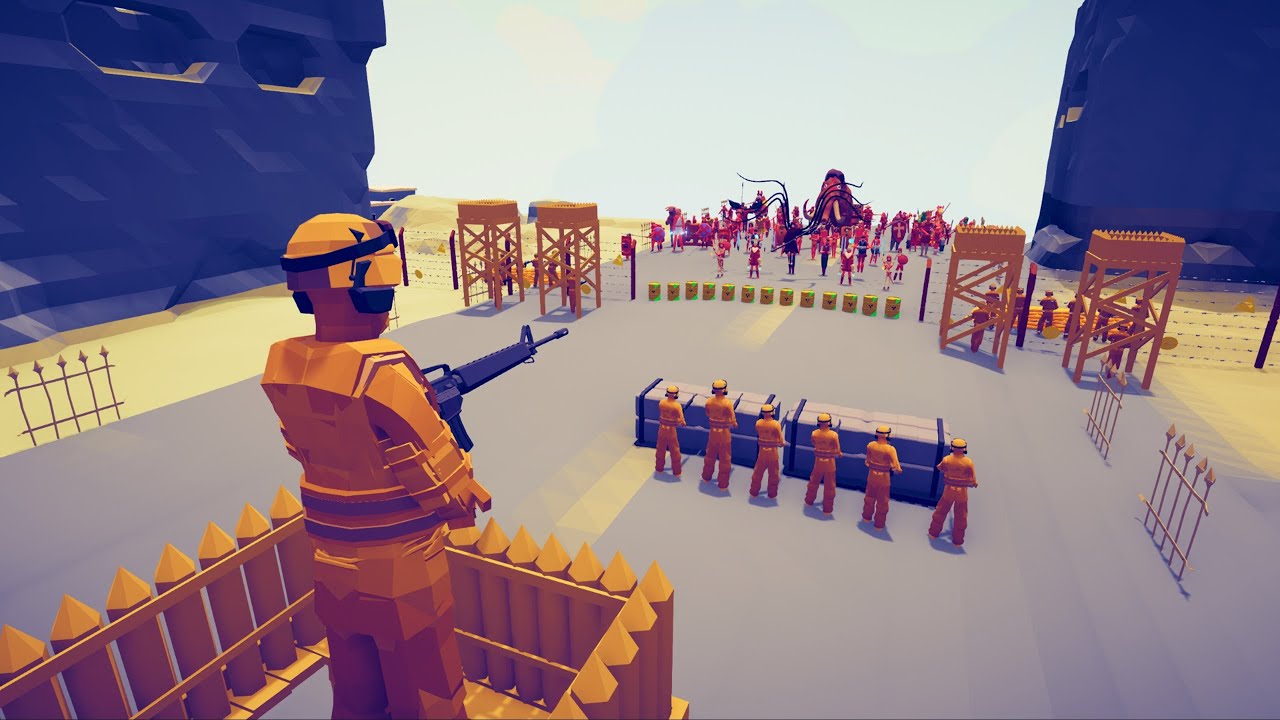 50x MILITARY SOLDIER vs ALL FACTIONS - Totally Accurate Battle ...
