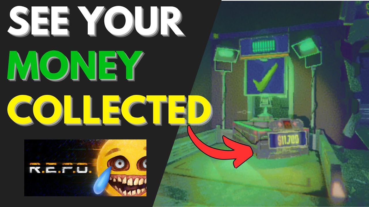 R.E.P.O - How To See How Much Money You've Collected (Easy) - YouTube