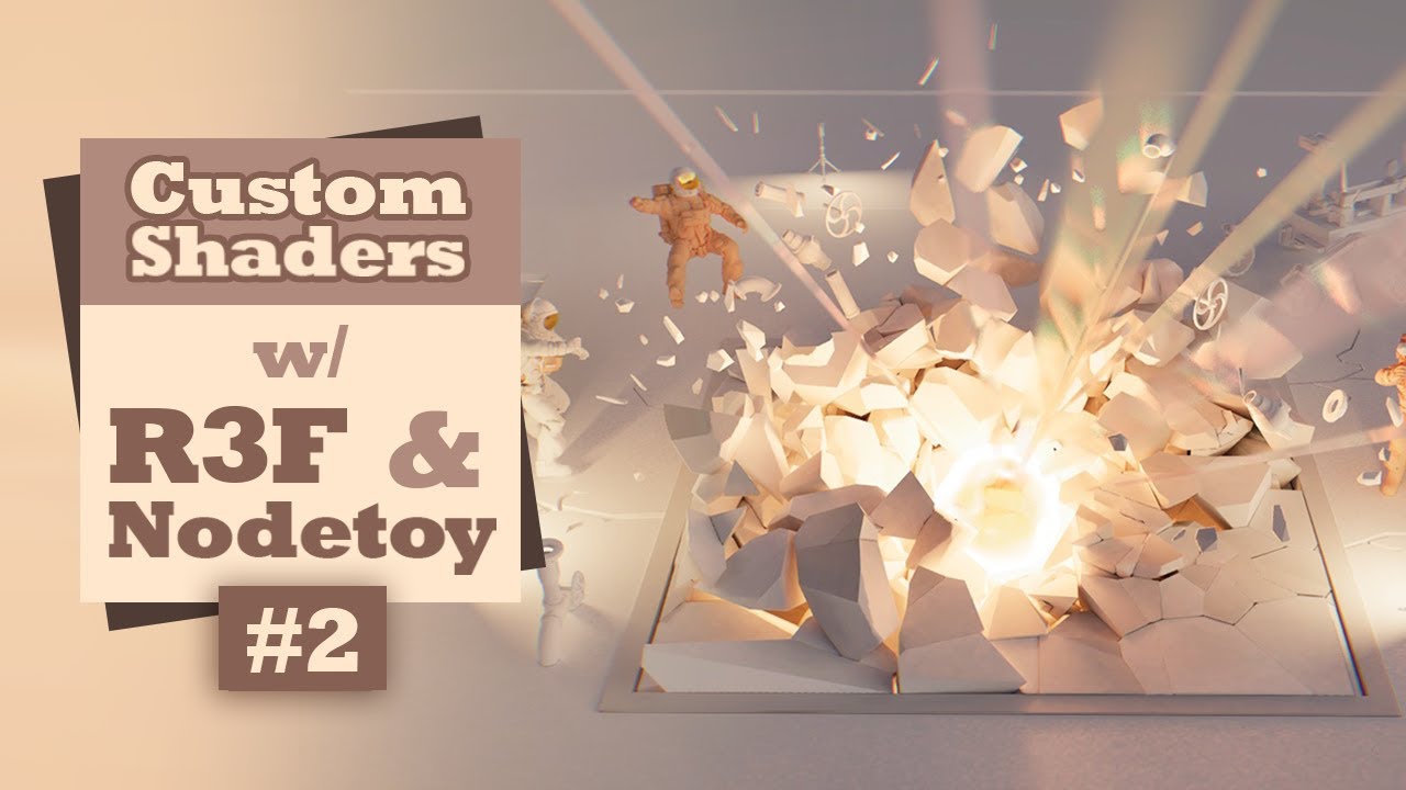 Custom Shaders W React Three Fiber And Nodetoy Meteor Impact Tutorial Ep 2 Youtube