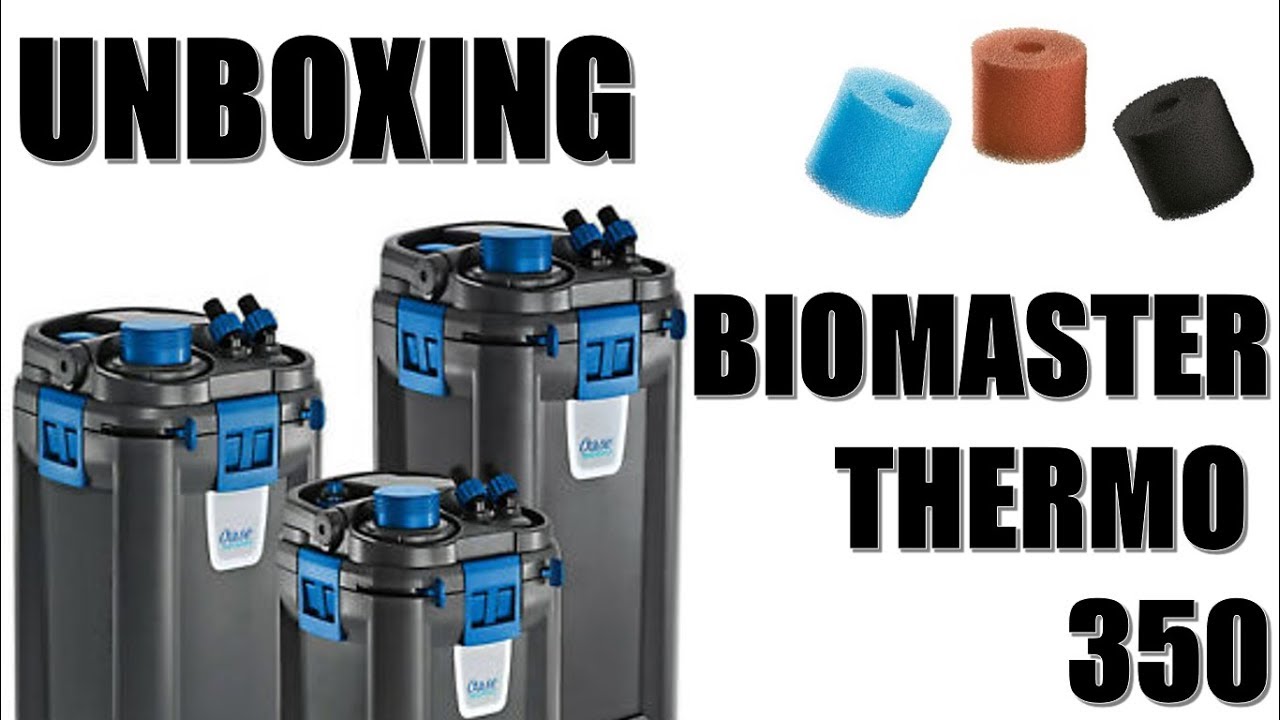 UNBOXING AQUASCAPING : Filtre BioMaster Thermo 350 - YouTube