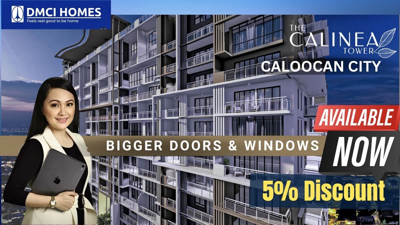 The Calinea Tower in Caloocan City - YouTube