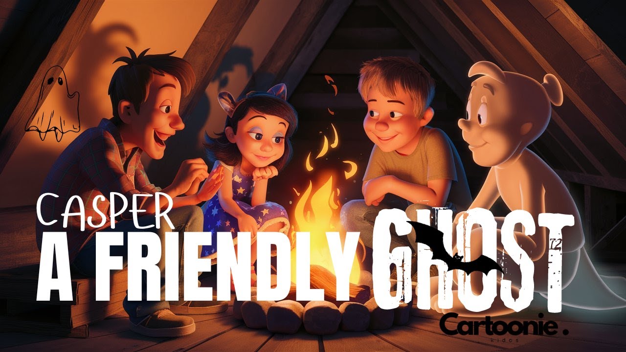 A FRIENDLY GHOST | CASPER AND FRIENDS | Story of three friends and ...