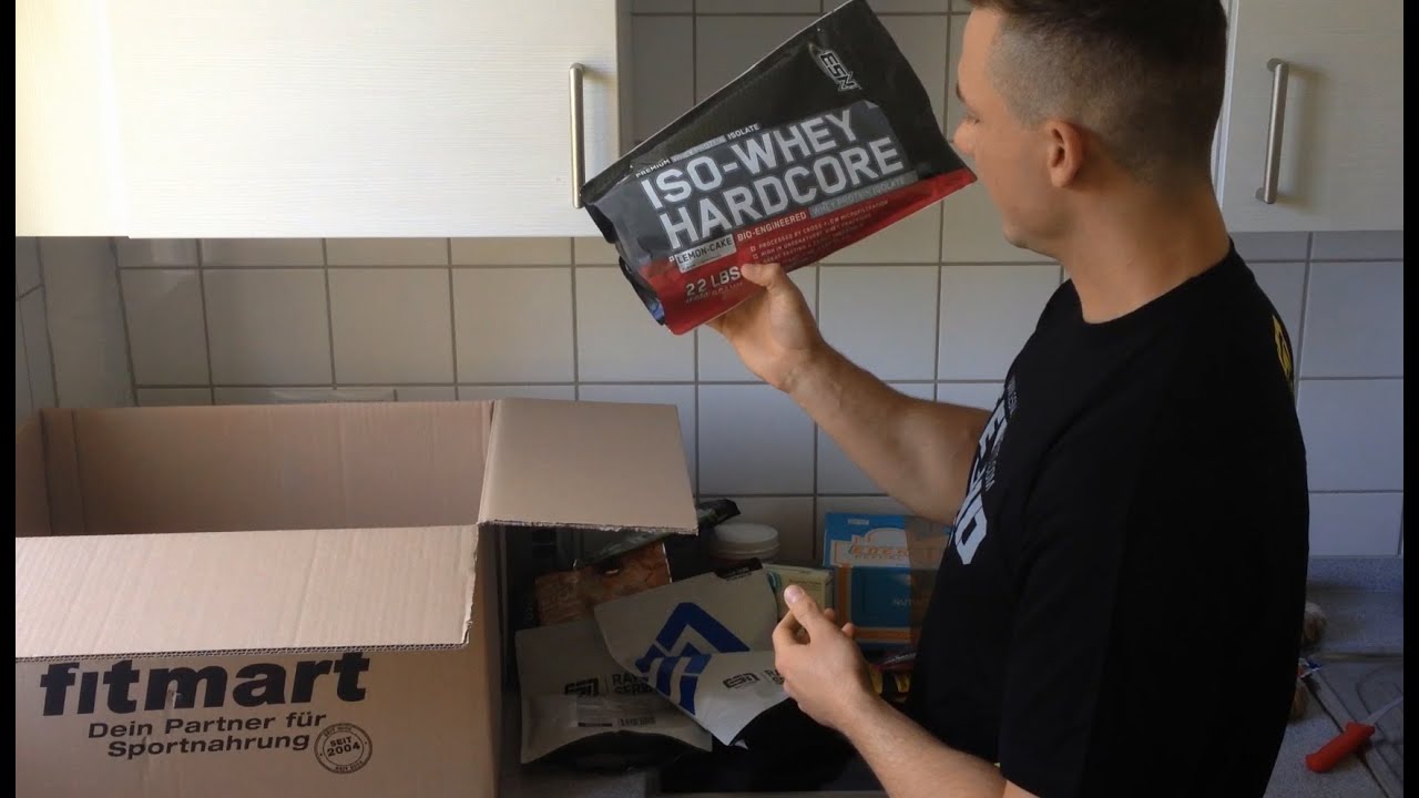 Supplement Unboxing von Fitmart (Vlog #134) - YouTube