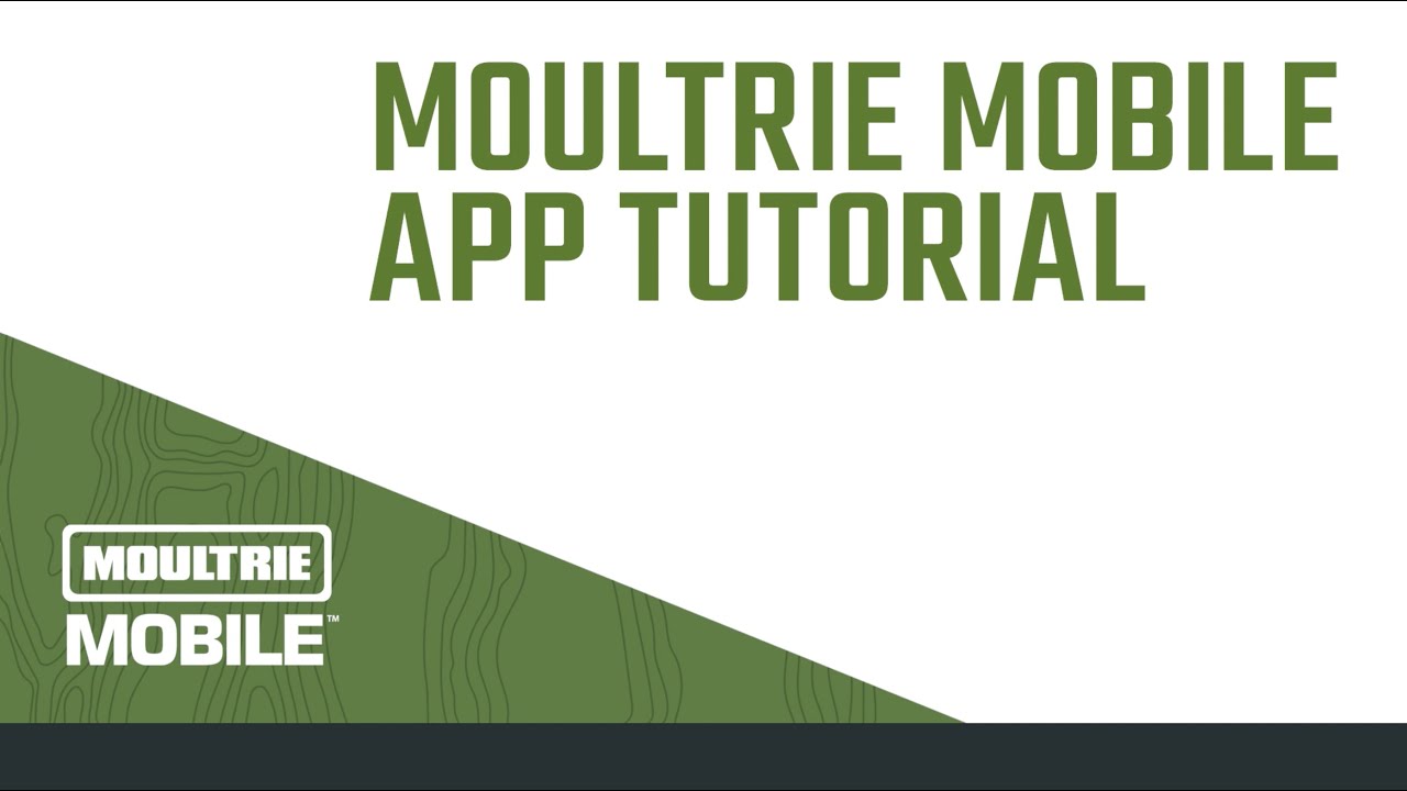 Moultrie Mobile App Tutorial - YouTube