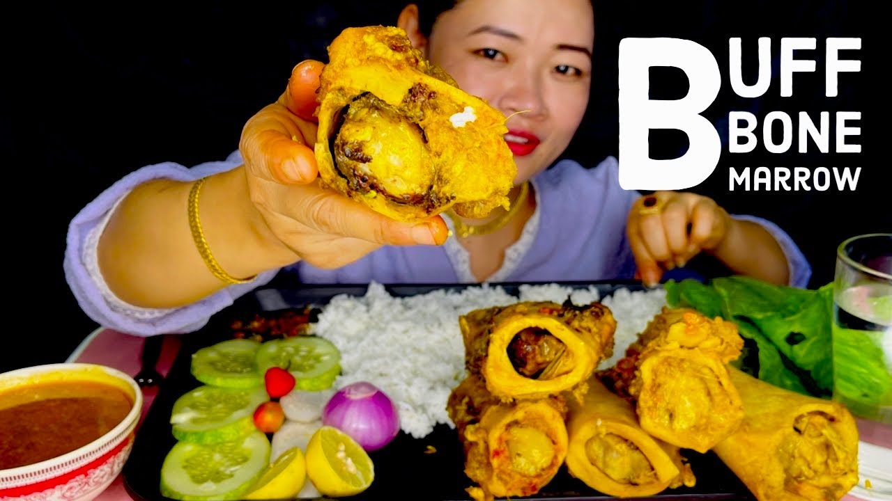 My First Buff Bone Marrow Eating Mukbang - YouTube