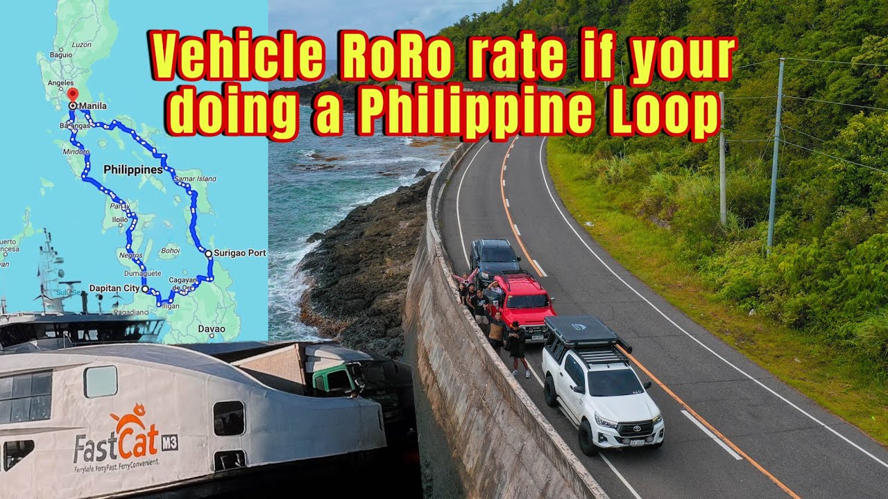 Magkano ba magagastos sa RoRo for Philippine Loop | Fastcat rate for ...