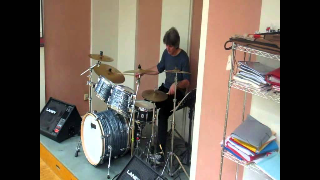 Drum demo : Mixing rudiments exercise 12 / Double drag tap + Single ...
