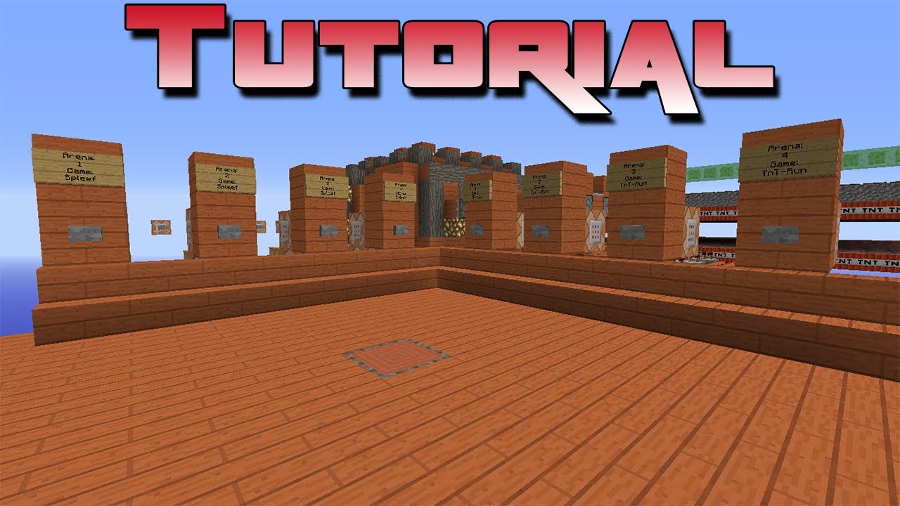 Minecraft Mini-Game Turorial E4: More Games - YouTube