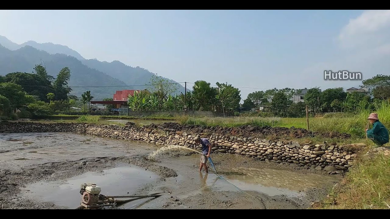 120 minutes of mud work,Mud work made easy with this simple trick,Pond ...