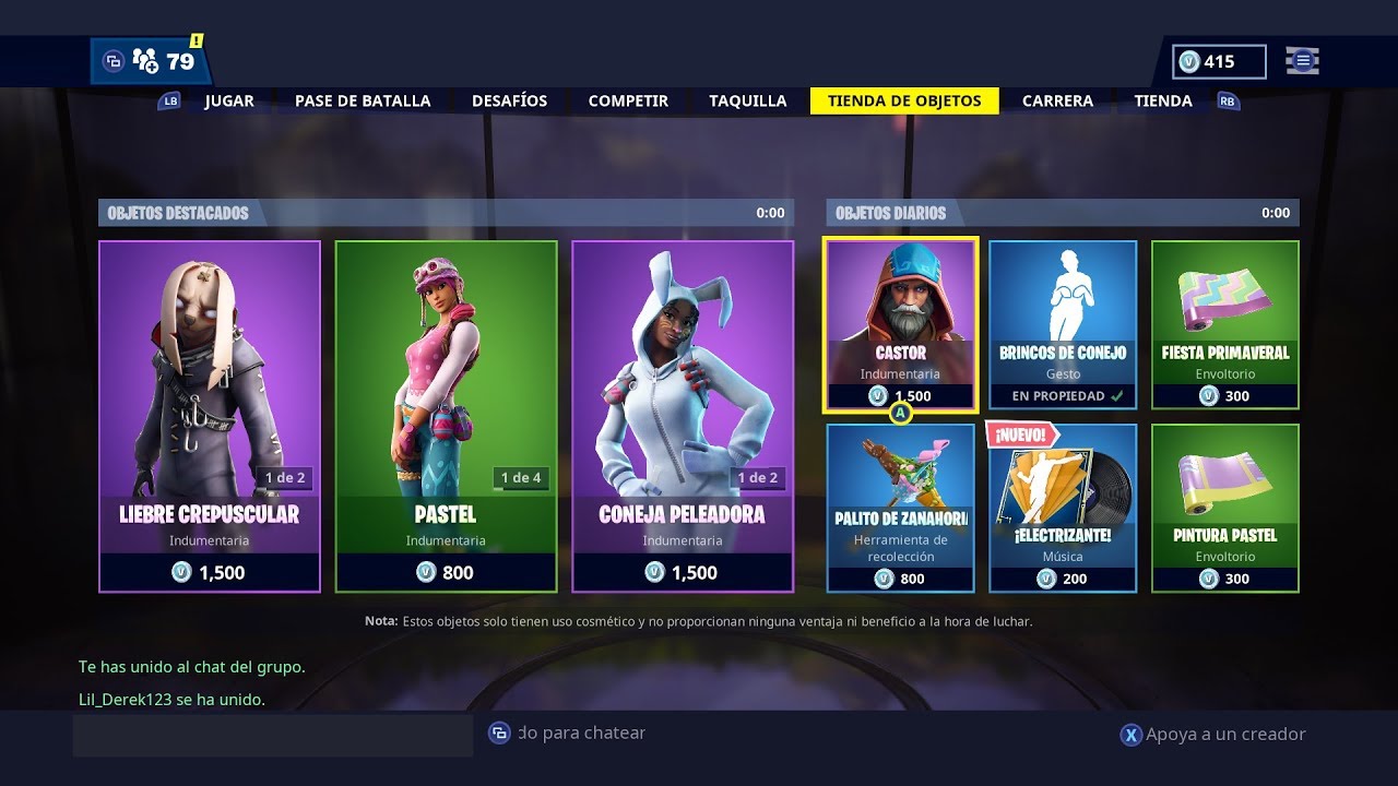 Fortnite Store Today Item Shop "LLEGO PASCUA" ! // Tienda Fortnite 20 ...