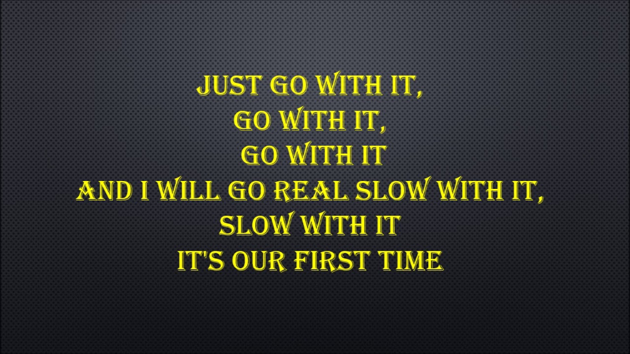 Our First Time - Bruno Mars (Lyrics) - YouTube